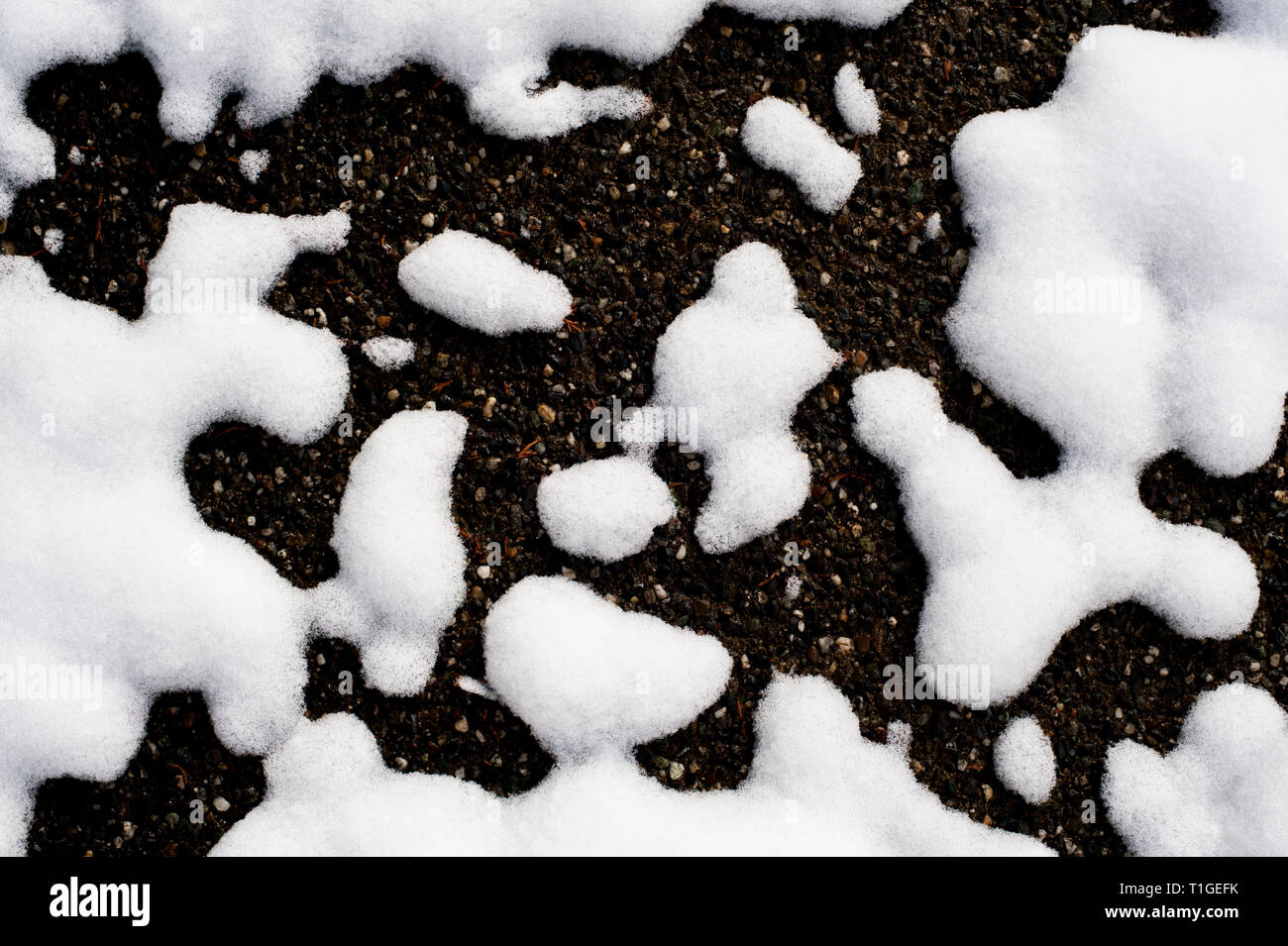Natural snow shapes hi-res stock photography and images - Alamy