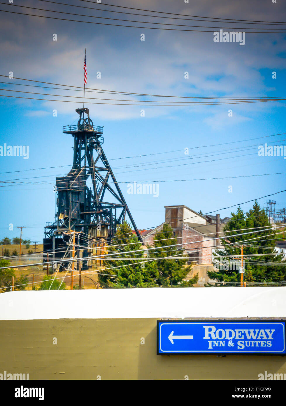 Copper mines sign hi-res stock photography and images - Alamy