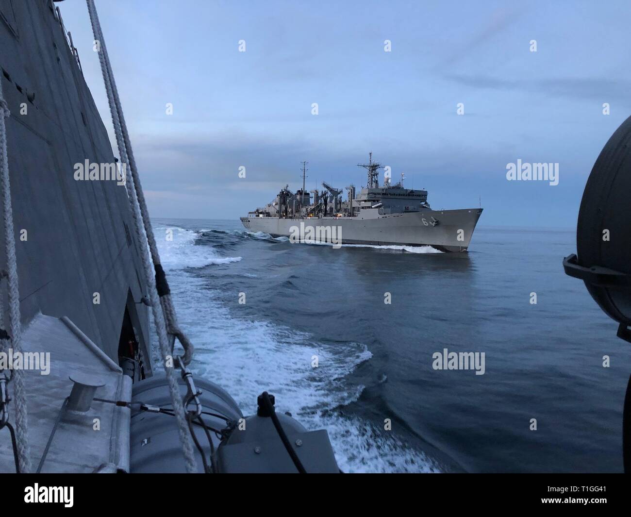 190307-N-LB724-005 ATLANTIC OCEAN (March 7,2019) The Littoral Combat ...