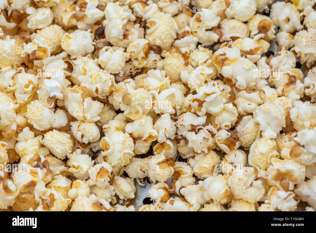 Closeup popcorn hi-res stock photography and images - Alamy