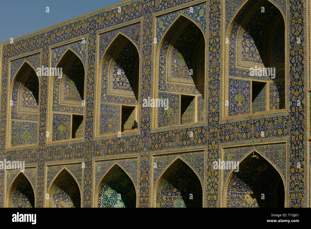 Abbasi Great Mosque in Isfahan. Iran Stock Photo - Alamy