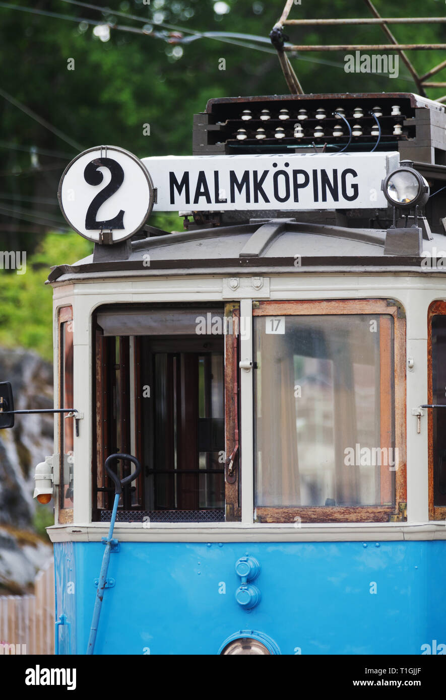 MALMKÖPING 20170810 Tram at Musespårvägen Malmköping, Swedish Local ...