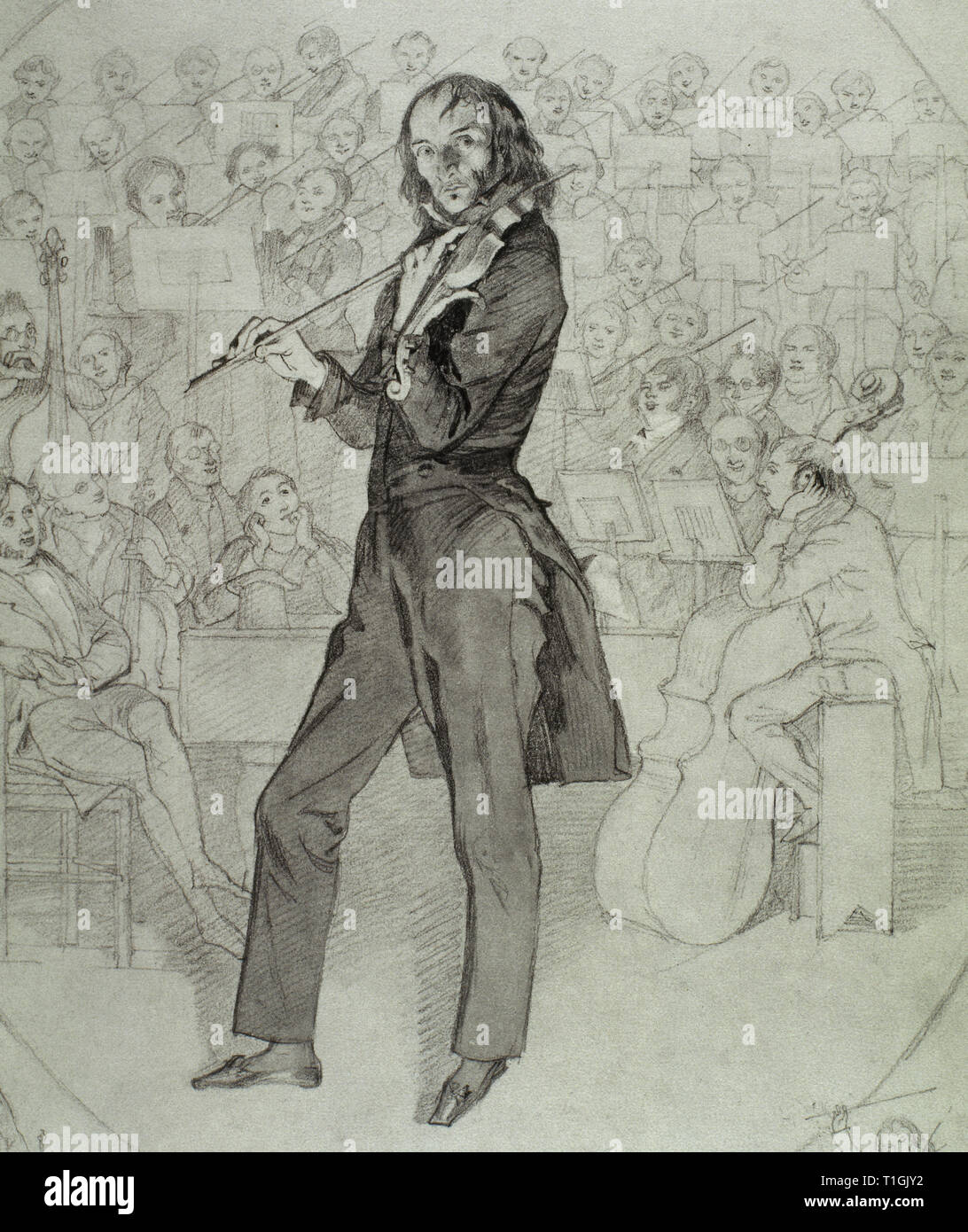 Niccolo paganini hi-res stock photography and images - Alamy