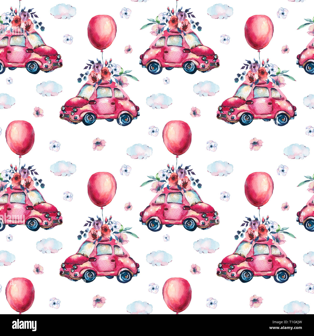 Colorful red clouds in Cut Out Stock Images & Pictures - Alamy