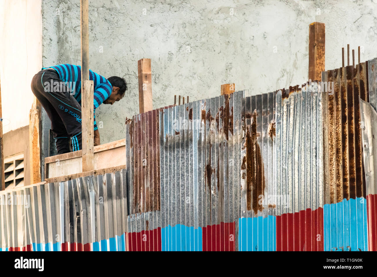 Maldives construction hi-res stock photography and images - Alamy