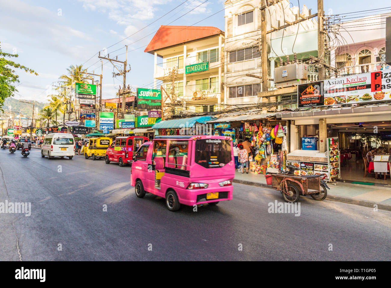 Patong bus hi-res stock photography and images - Alamy