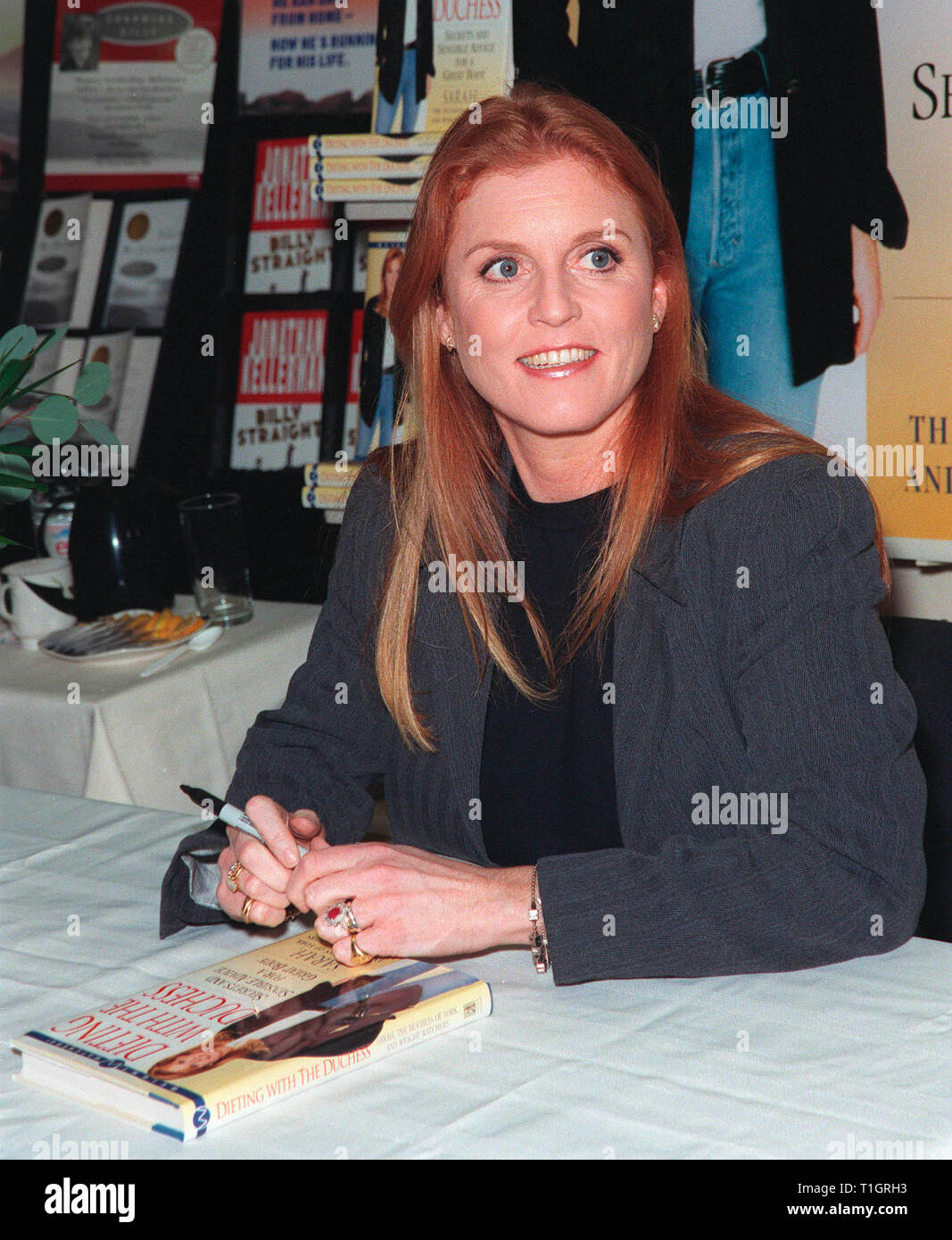 LOS ANGELES, CA - January 21, 1999: SARAH, DUCHESS OF YORK at ...