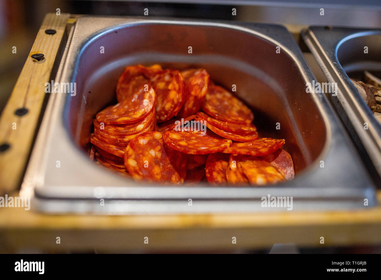 Pizza topping hi-res stock photography and images - Alamy