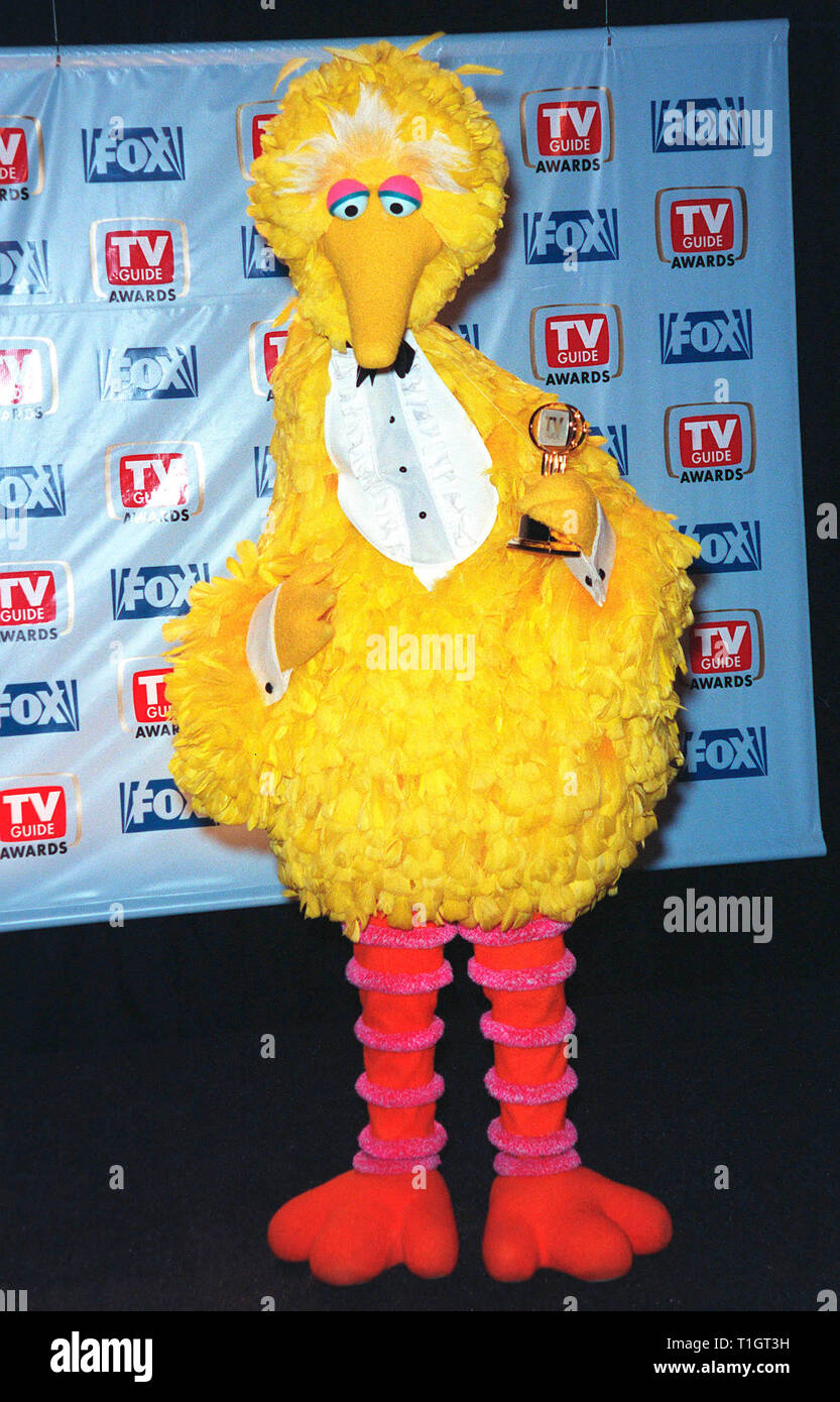 LOS ANGELES, CA - February 1, 1999: "BIG BIRD" at the 1st Annual TV ...