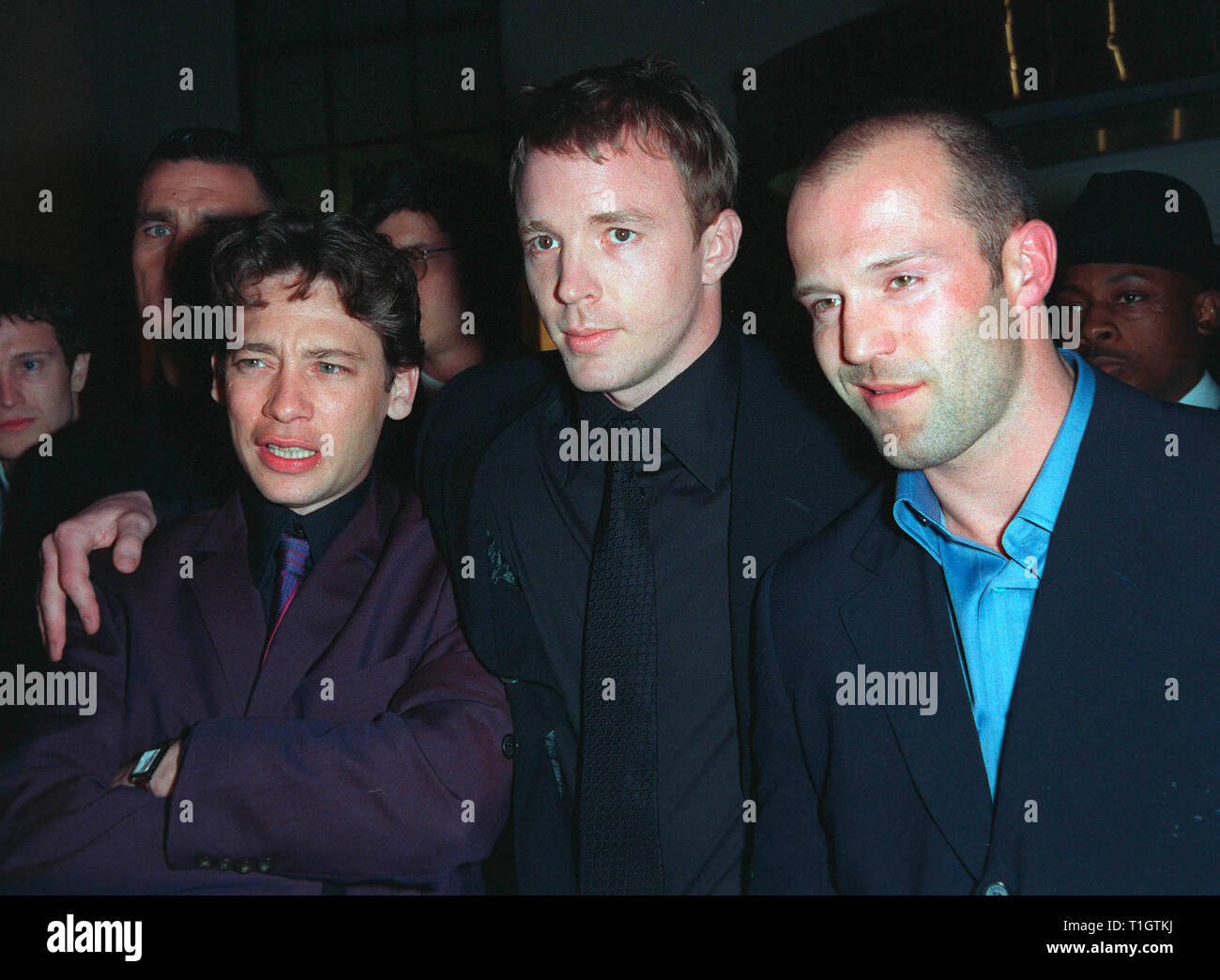 LOS ANGELES, CA - February 17, 1999: Director GUY RITCHIE (centre) with ...