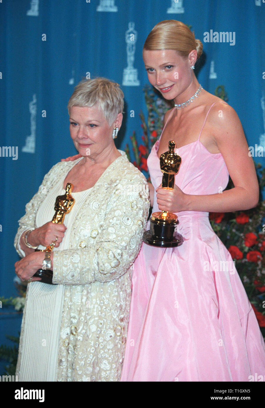 LOS ANGELES, CA - March 21, 1999: Actresses GWYNETH PALTROW & JUDI ...