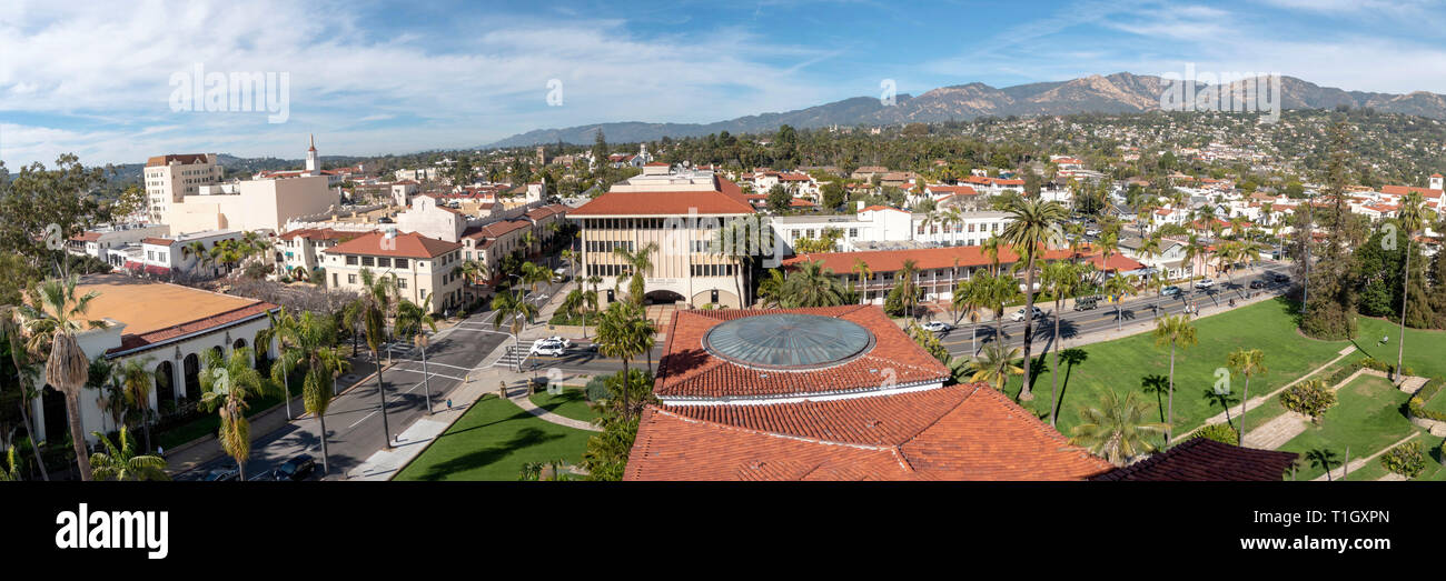 Santa barbara california view city hi-res stock photography and images ...