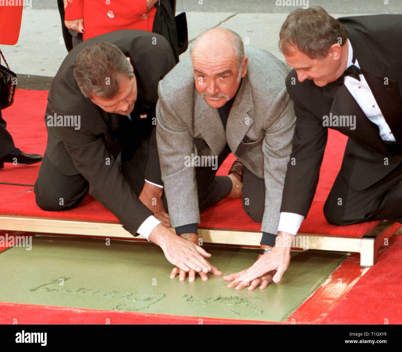 LOS ANGELES, CA - April 13, 1999: Actor SEAN CONNERY at Hollywood's ...