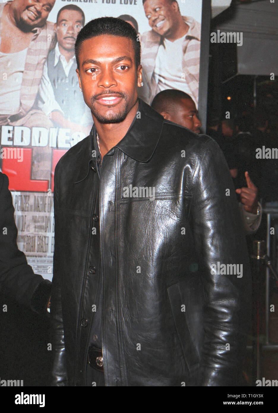 LOS ANGELES, CA - April 14, 1999: Actor CHRIS TUCKER at the world ...