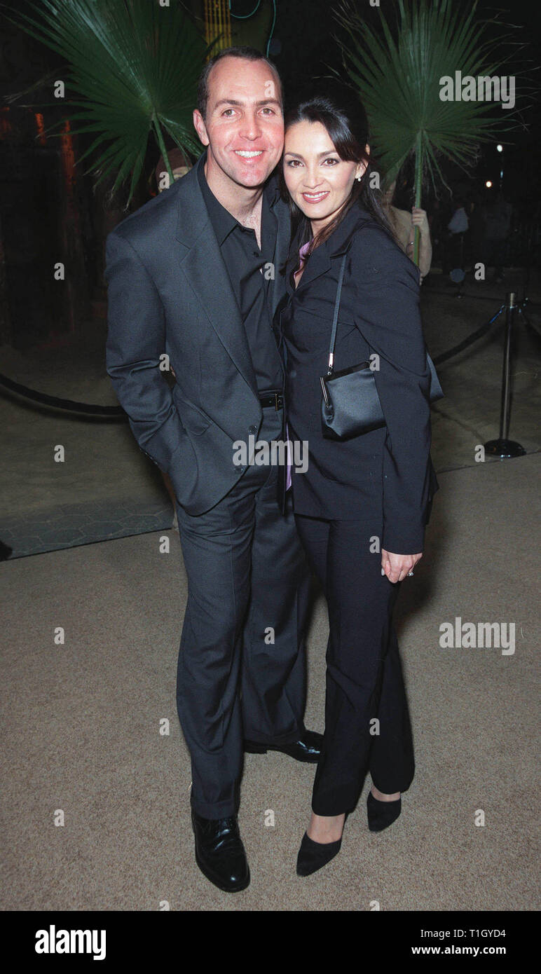 LOS ANGELES, CA. May 04, 1999: Actor ARNOLD VOSLOO & wife at the world ...