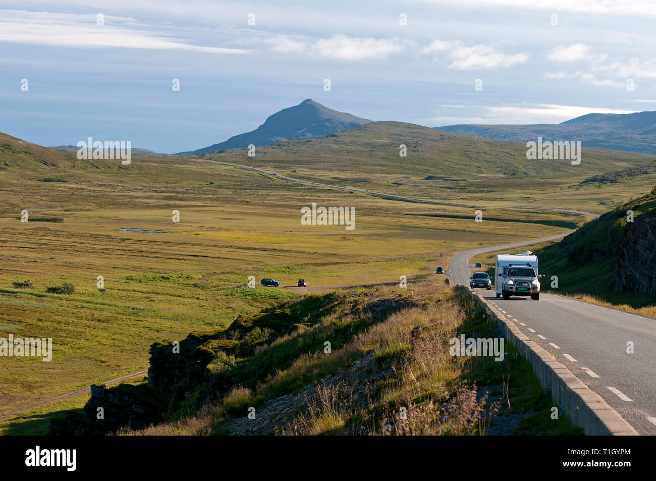 Landscape in Finnmark County, Norway Stock Photo - Alamy