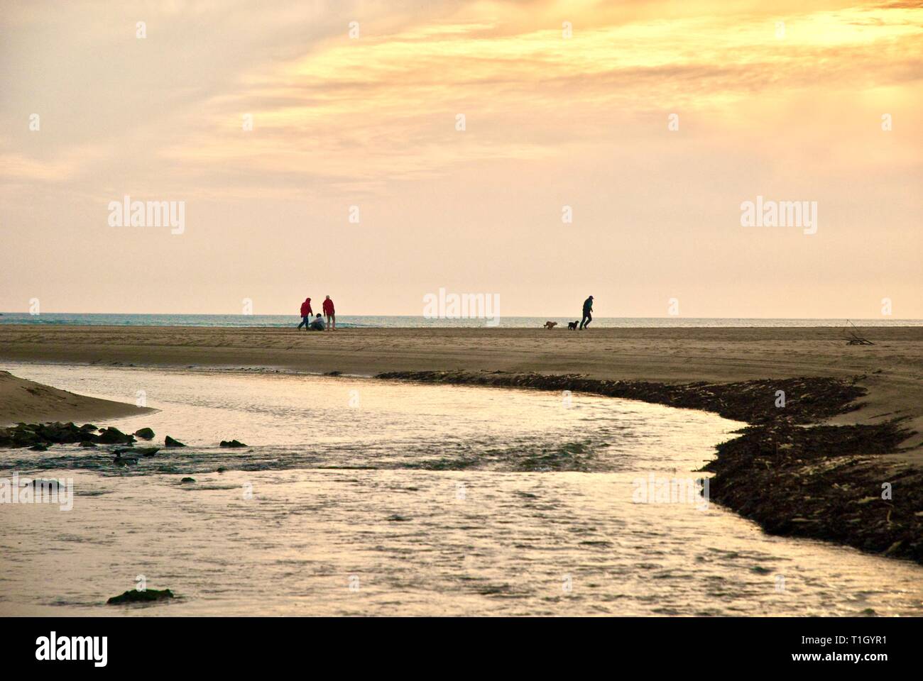 Traeth cymyran beach wales hi-res stock photography and images - Alamy