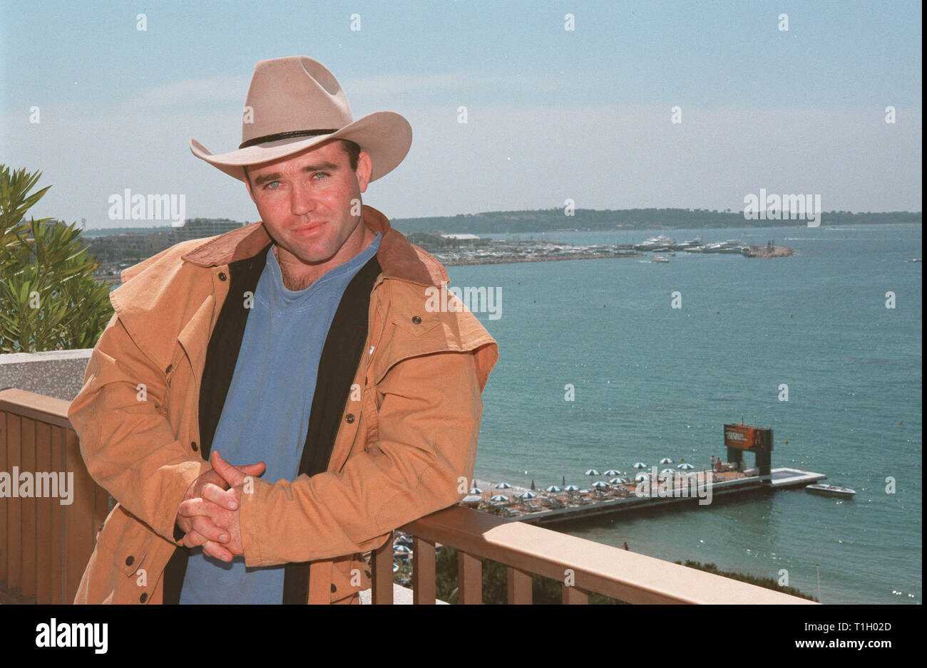 CANNES, FRANCE: 19 MAY 1999: Australian actor TROY DANN at the Cannes ...