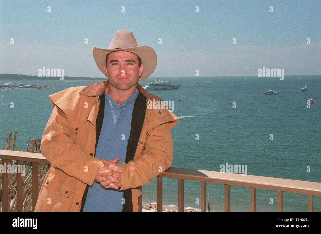 CANNES, FRANCE: 19 MAY 1999: Australian actor TROY DANN at the Cannes ...