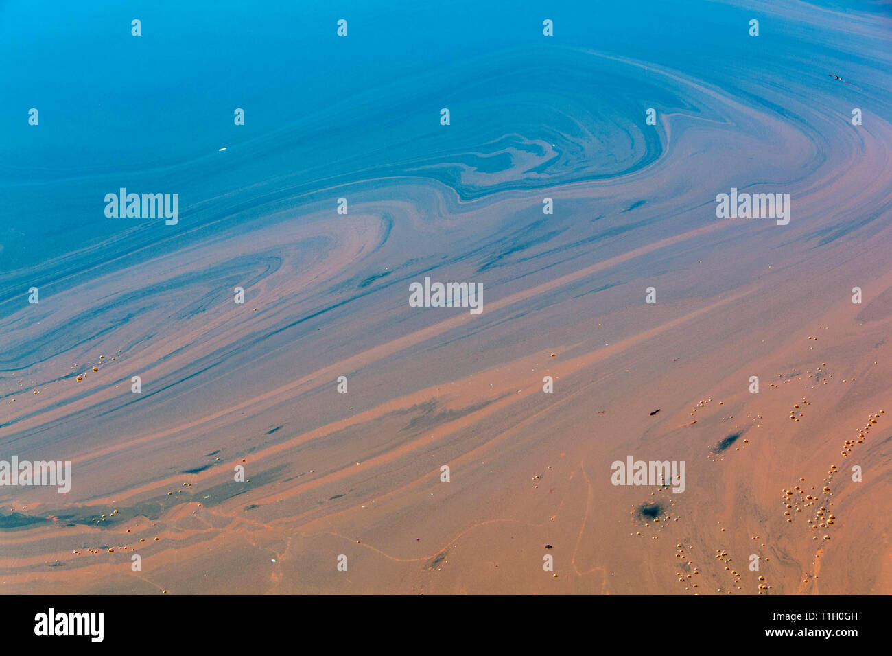 Close-up photography of lake water surface. Water texture Stock Photo ...
