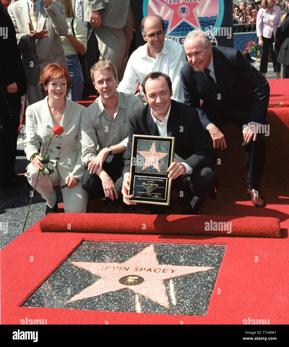 LOS ANGELES, CA. October 05, 1999: Actor Kevin Spacey is honored with ...