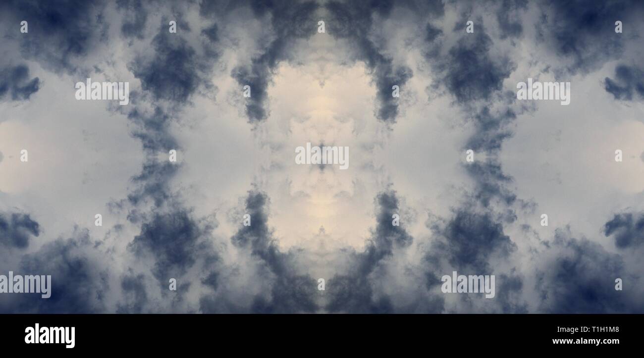 Seamless clouds pattern for design, background, textile, ceramic tiles ...