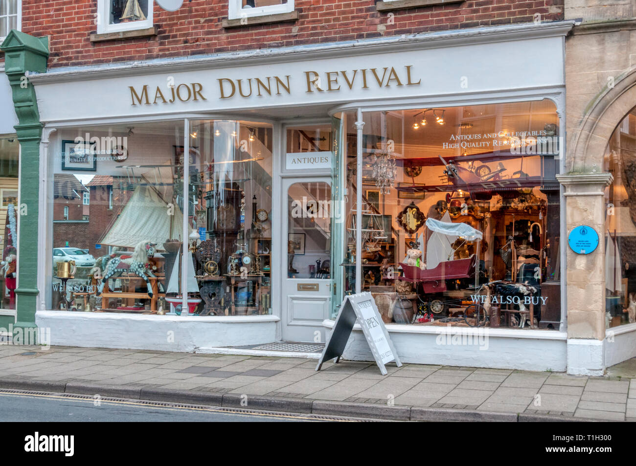 The shop of Major Dunn Revival selling antiques and collectables in ...