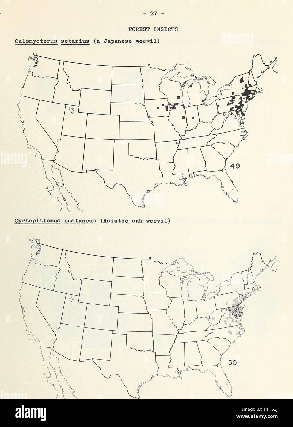 Distribution Maps Of Some Insect Distribution Maps Of Some Insect Pests