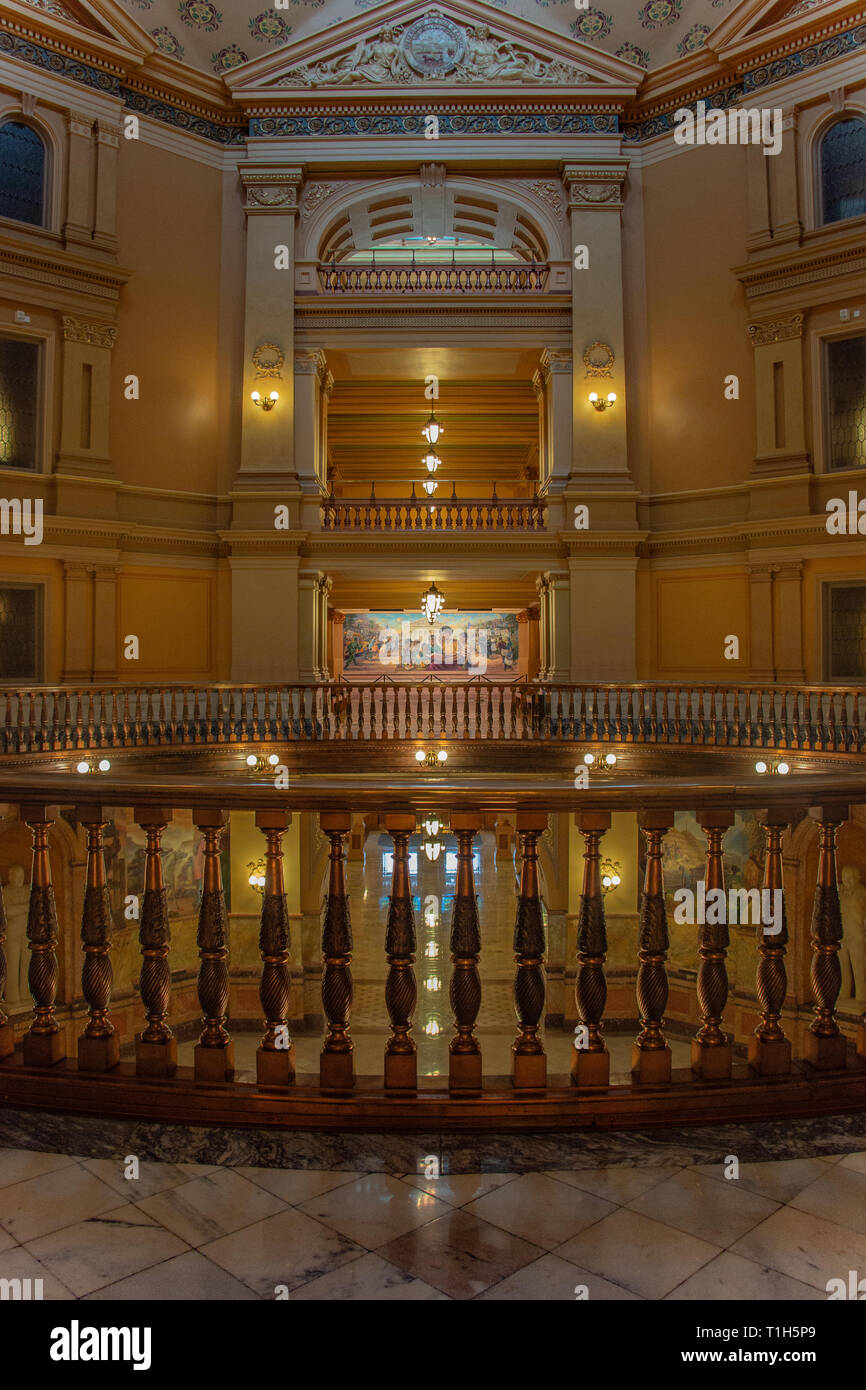 Topeka Kansas Capitol Building Interior Stock Photo - Alamy