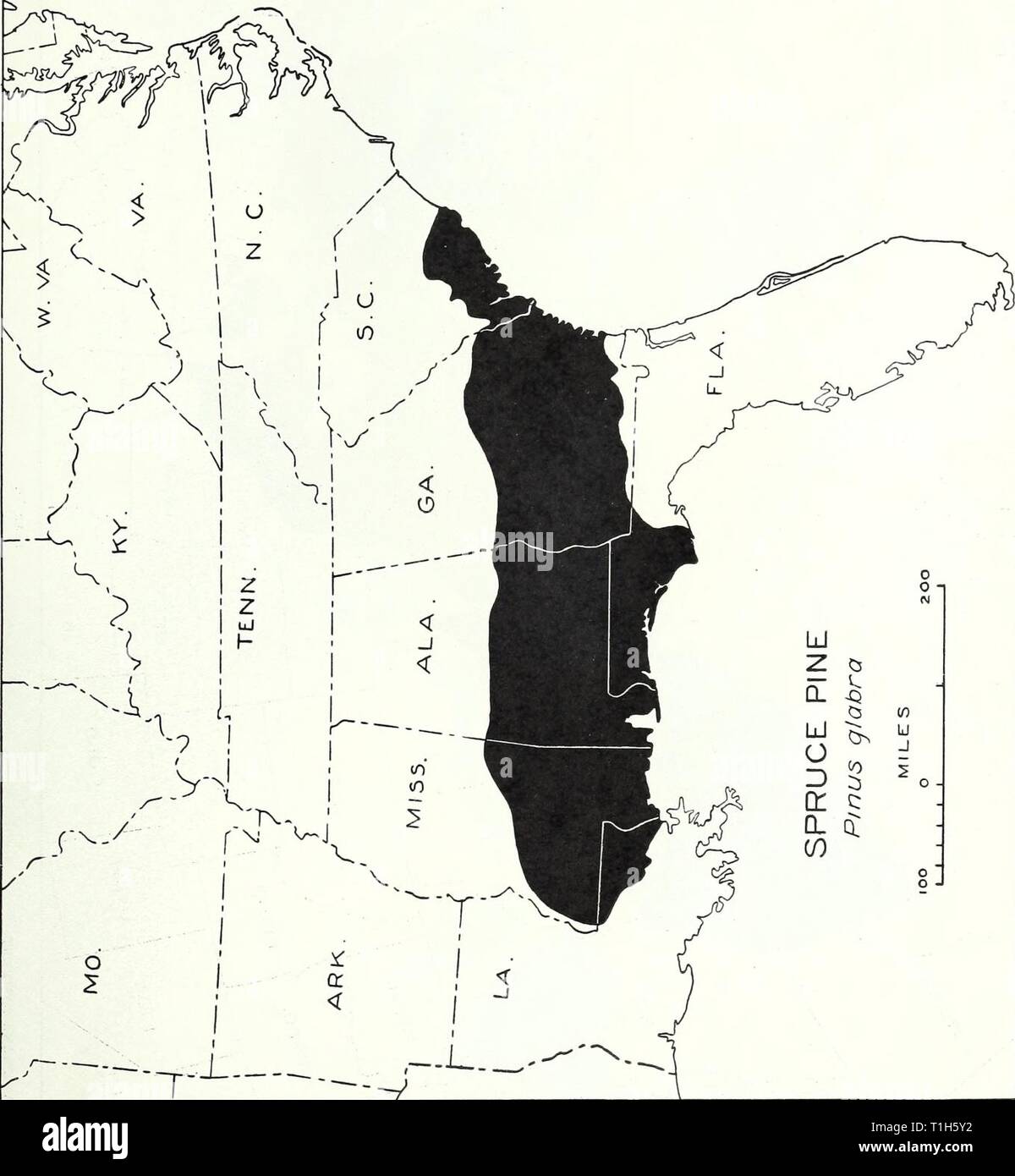 The distribution of important forest The distribution of important ...