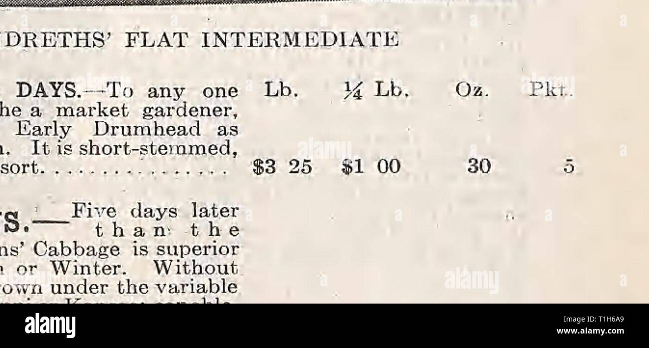 Landreth seed hi-res stock photography and images - Alamy