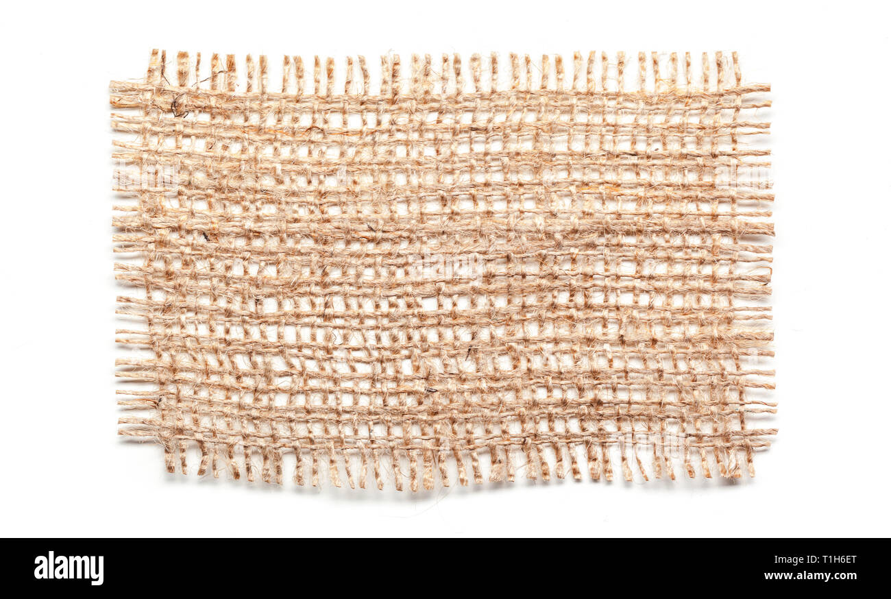 Sackcloth patch macro isolated hi-res stock photography and images - Alamy