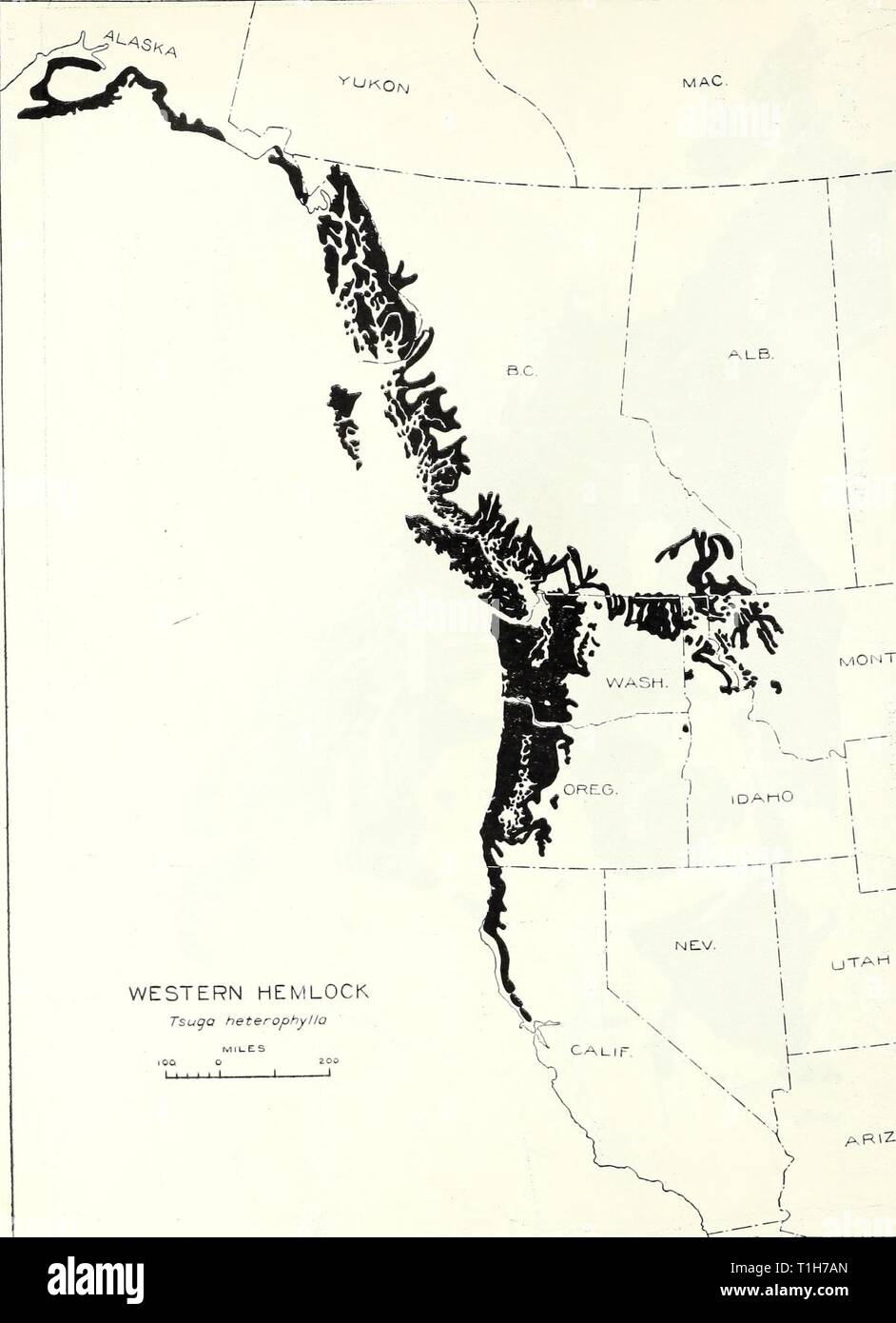 The distribution of important forest The distribution of important ...
