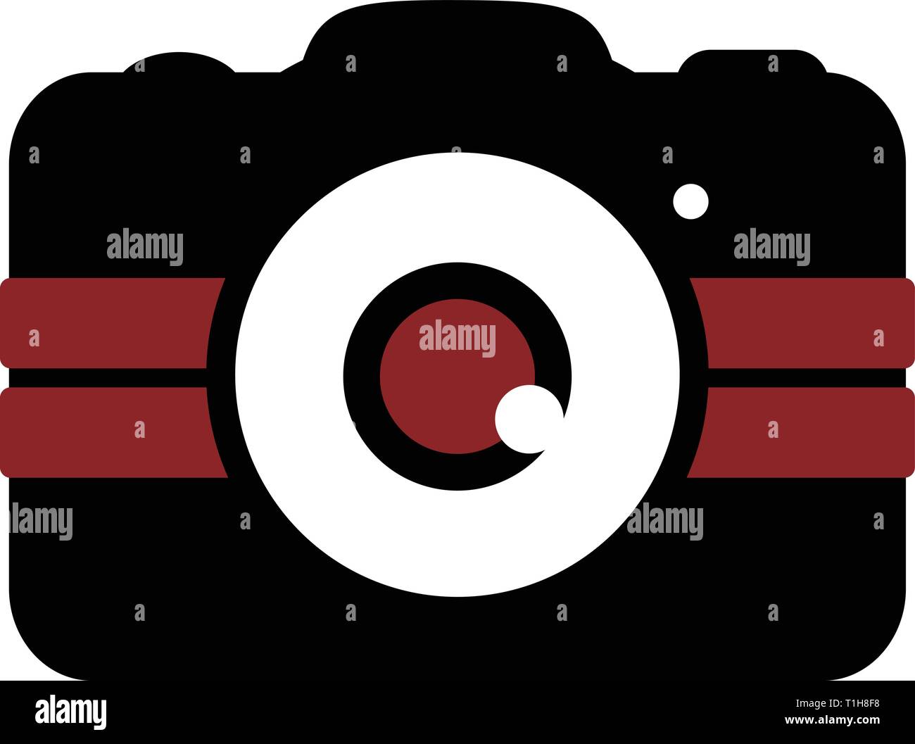 photography camera sign symbol vector art illustration Stock Vector ...