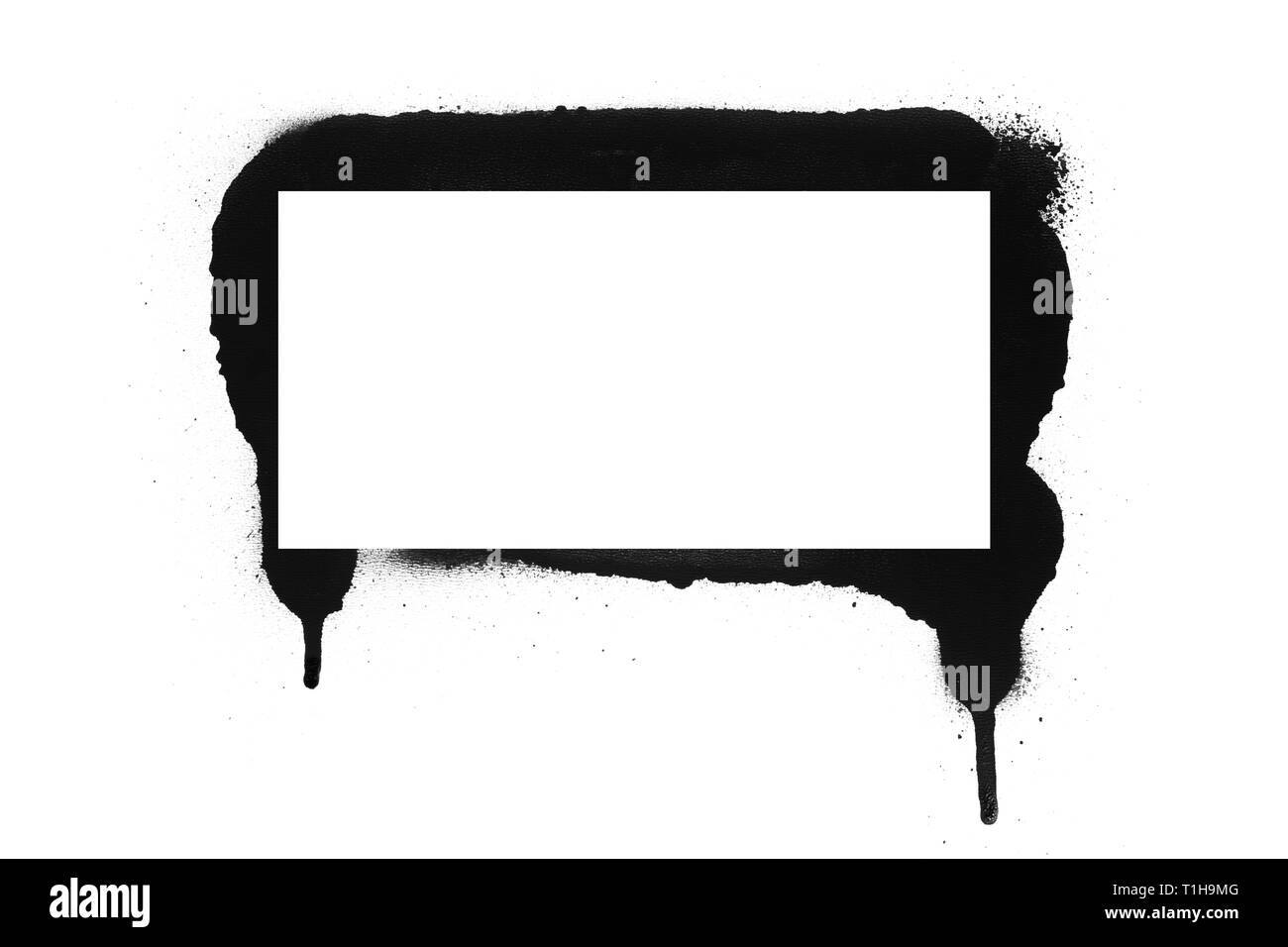 Ink spatter mask Cut Out Stock Images & Pictures - Alamy