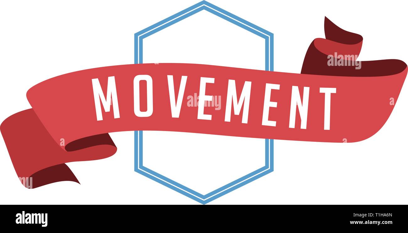 retro vintage badge label movement vector art Stock Vector Image & Art ...