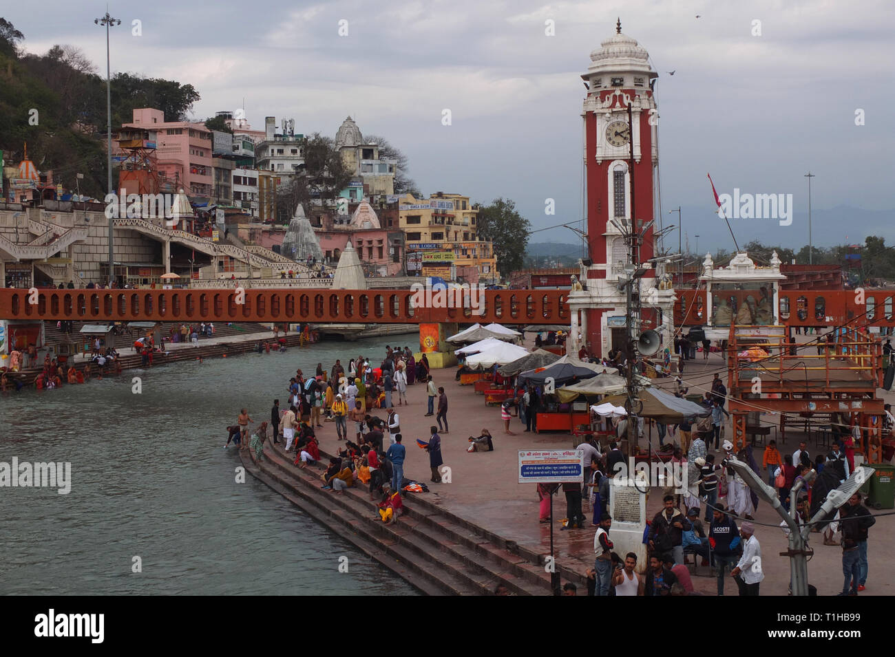 Haridwar, Ganges, Ganga, India Stock Photo - Alamy
