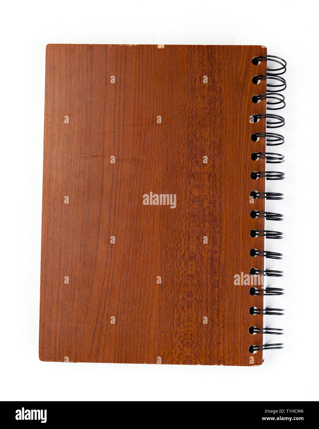 Notebook isolated on white background Stock Photo - Alamy