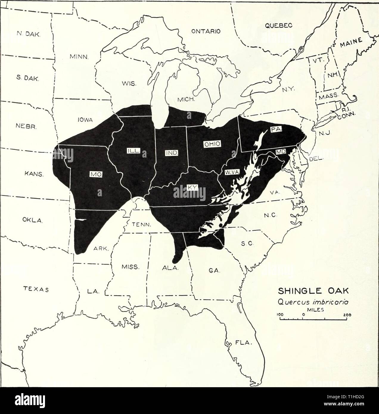 The distribution of important forest The distribution of important ...