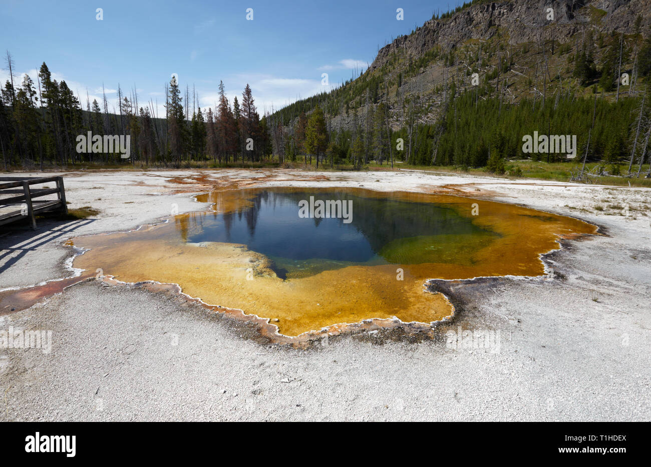 Scenic hot spring view hi-res stock photography and images - Alamy