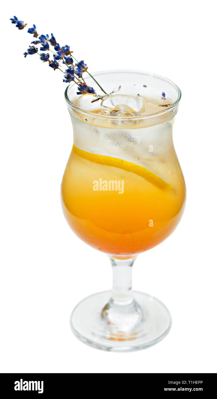 orange cocktail in high ball glass Stock Photo - Alamy