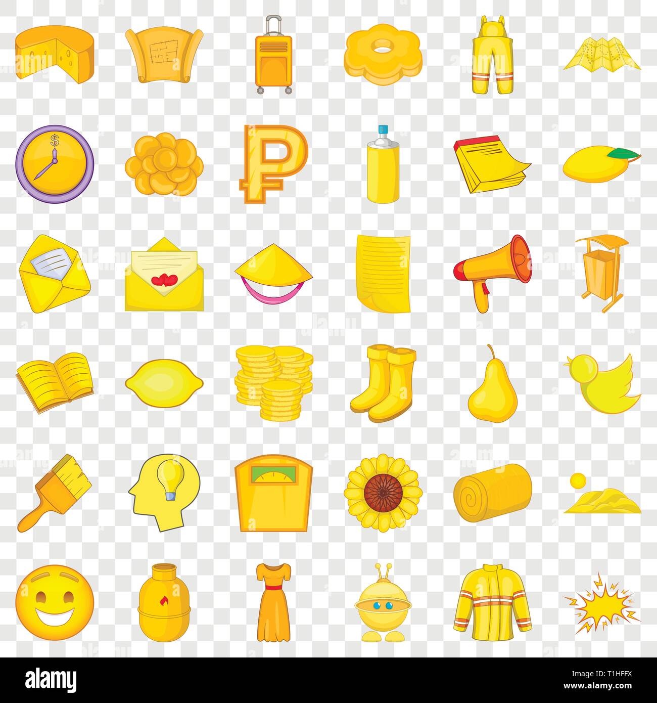 Yellow head dress Stock Vector Images - Alamy