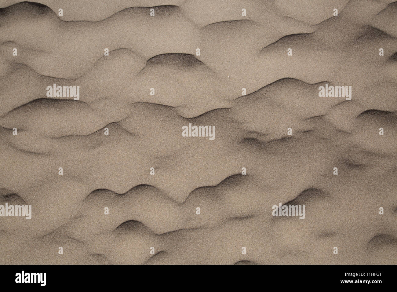 Miniature sand patterns Stock Photo - Alamy