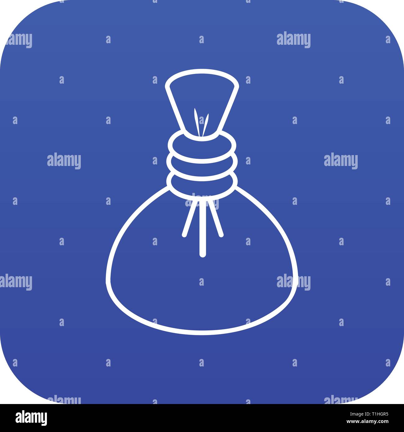 Spa hot compress icon blue vector Stock Vector Image & Art - Alamy