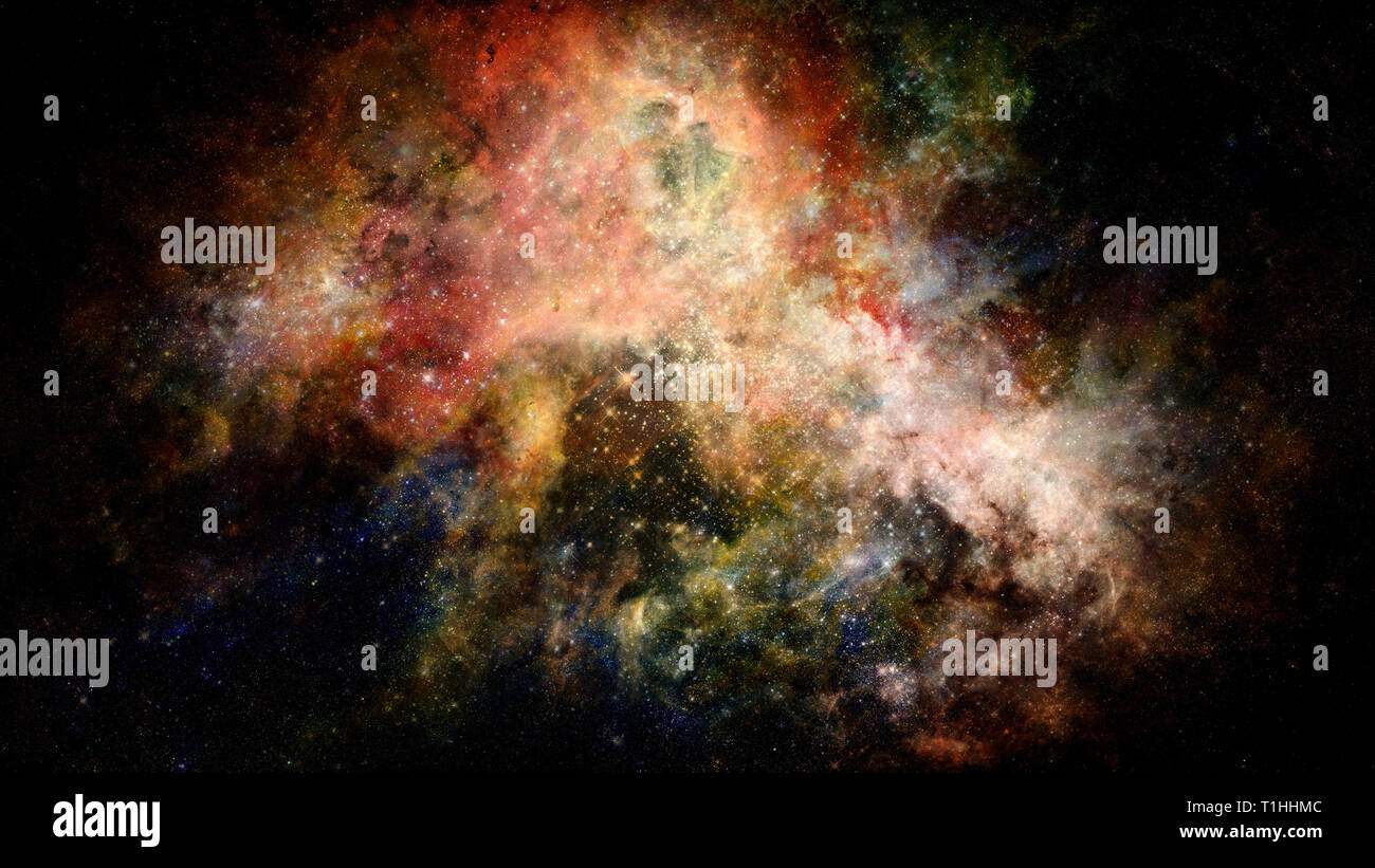 Nebula and galaxy in space. Infinity sky. Elements of this image ...