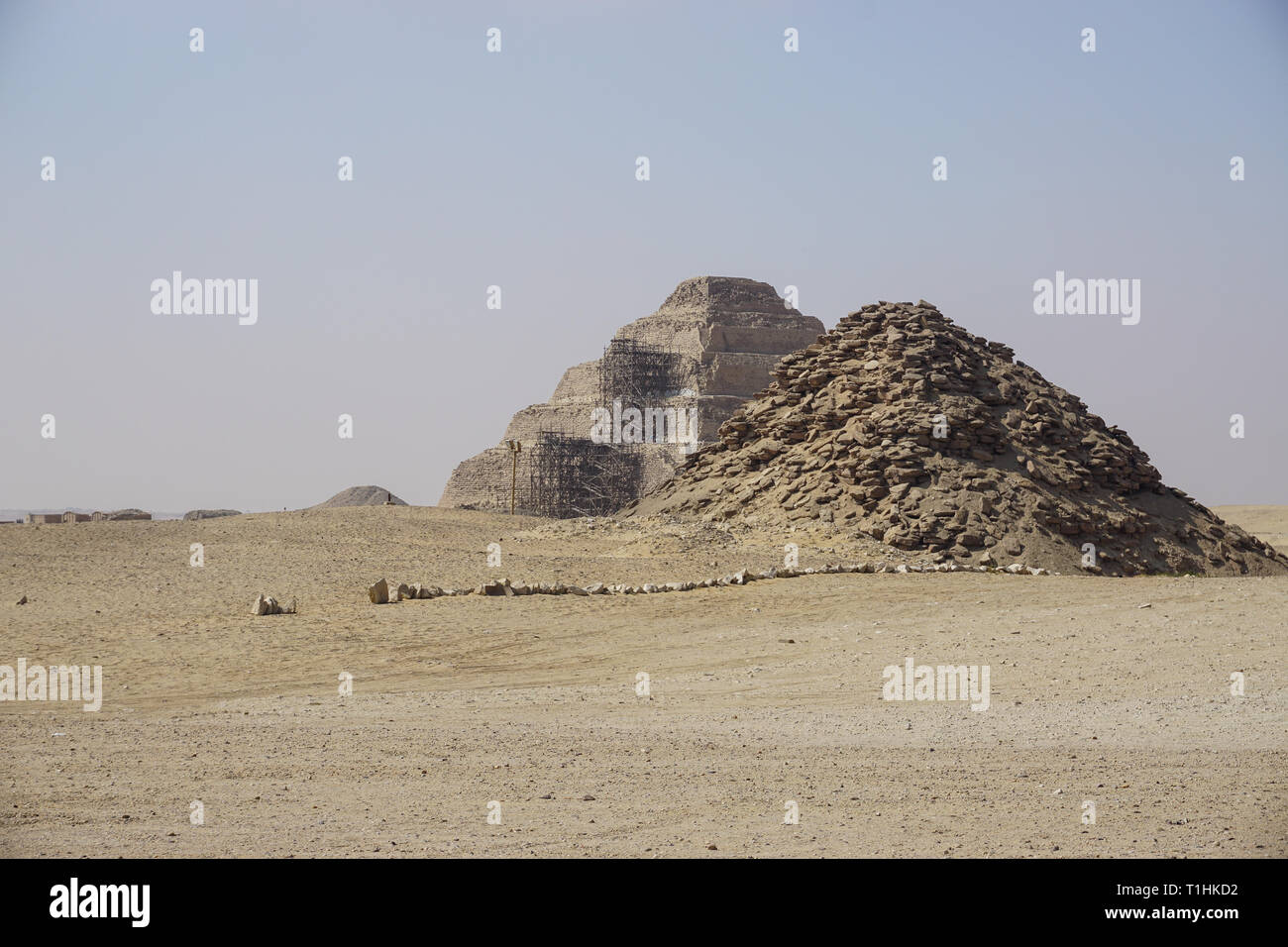Userkaf pyramid hi-res stock photography and images - Alamy