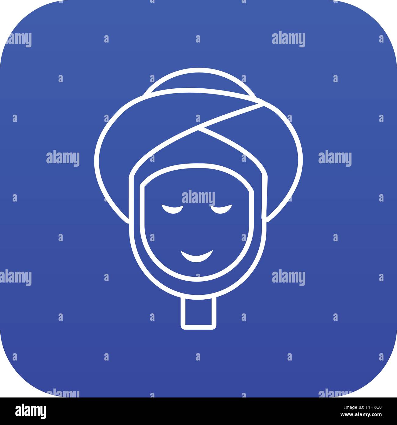 White mud facial mask Stock Vector Images - Alamy