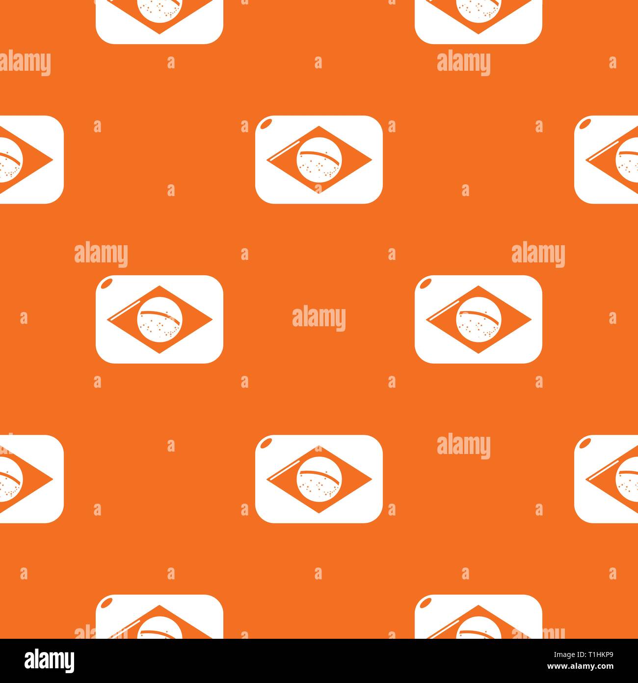 Brazilian flag pattern vector orange Stock Vector Image & Art - Alamy