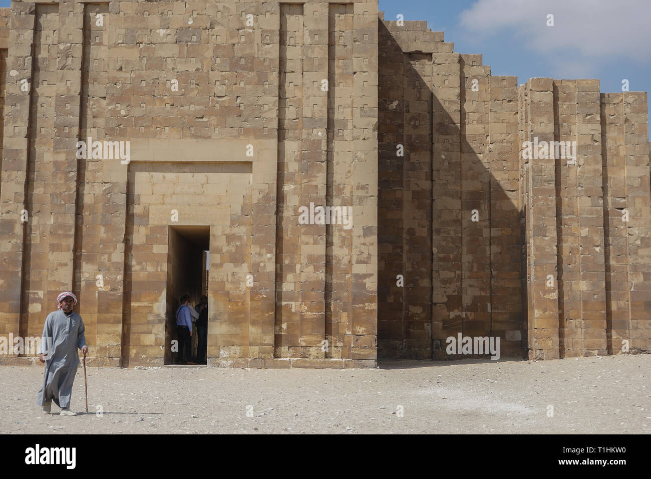 Funerary complex of djoser hi-res stock photography and images - Alamy