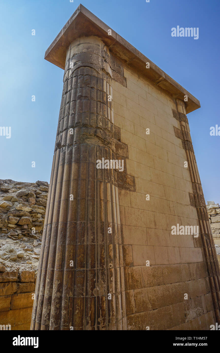 Funerary complex of djoser hi-res stock photography and images - Alamy